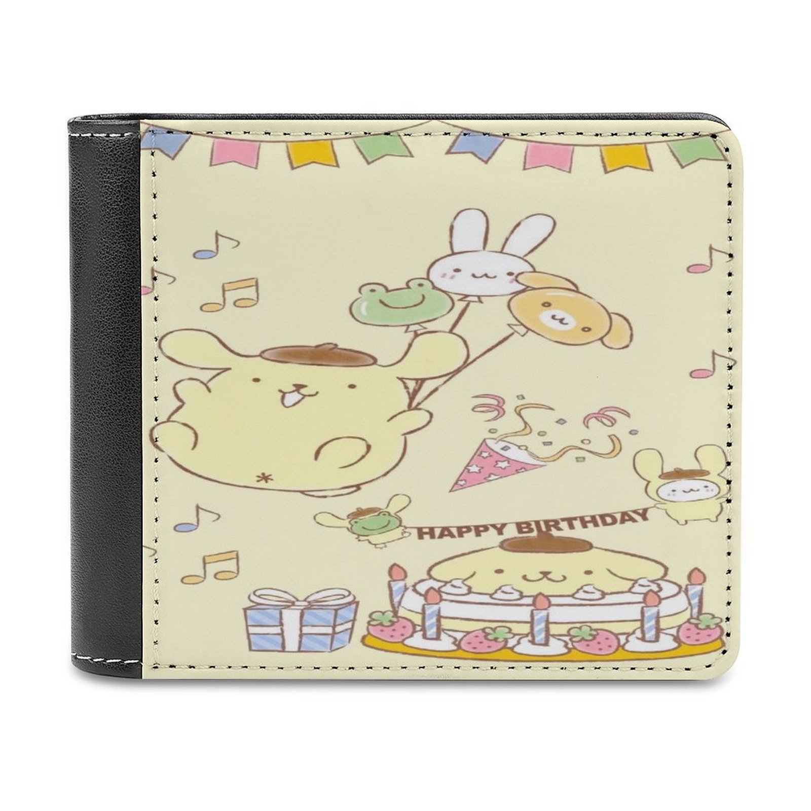 POMPOMPURIN Wallet Purse Card Holder Anime for Men Women POMPOMPURIN ...