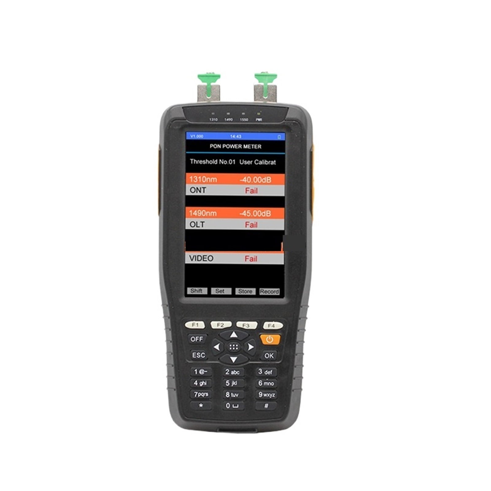 PON Power Meter Tester Fiber Tester PON Optical Network Terminal Tester ...