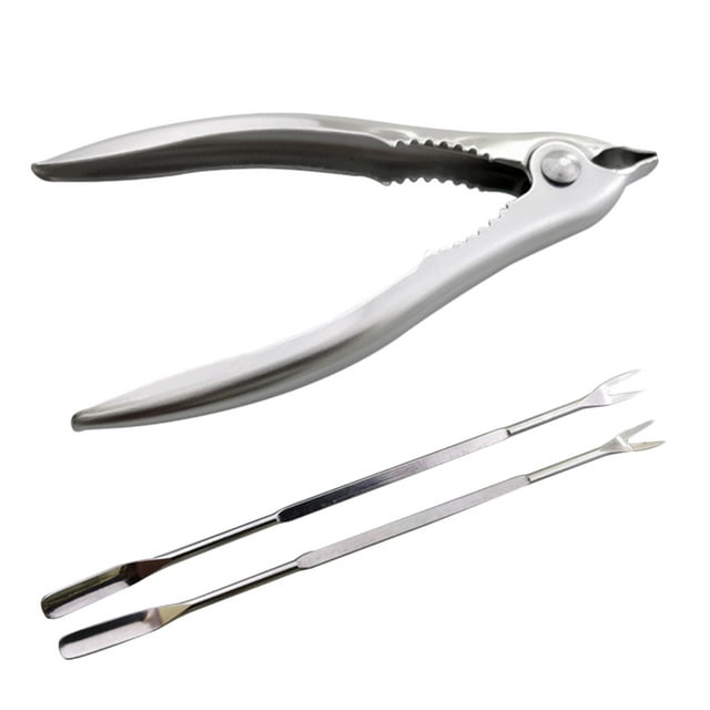 PONDER 1 Set Stainless Steel Crab Tools Pratical Crab Claw Convenient ...