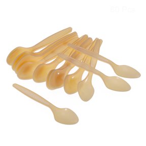 Exquisite Emerald Green Disposable Spoons - Green Plastic Spoons - 50 ...
