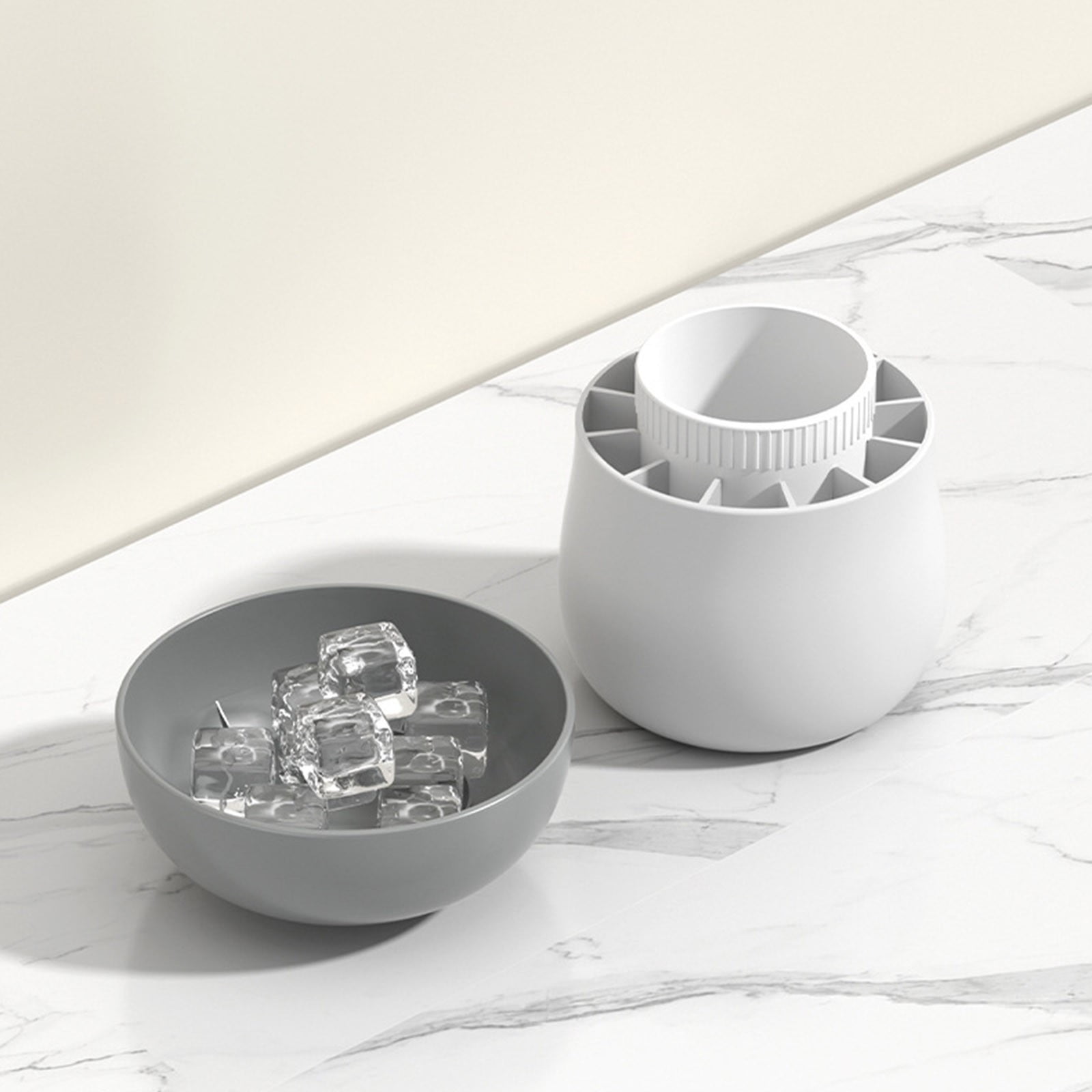 PONPRNGY 1Pc Mushroom Shaped Small Ice Maker Cup, Cylinder Silicone Ice ...