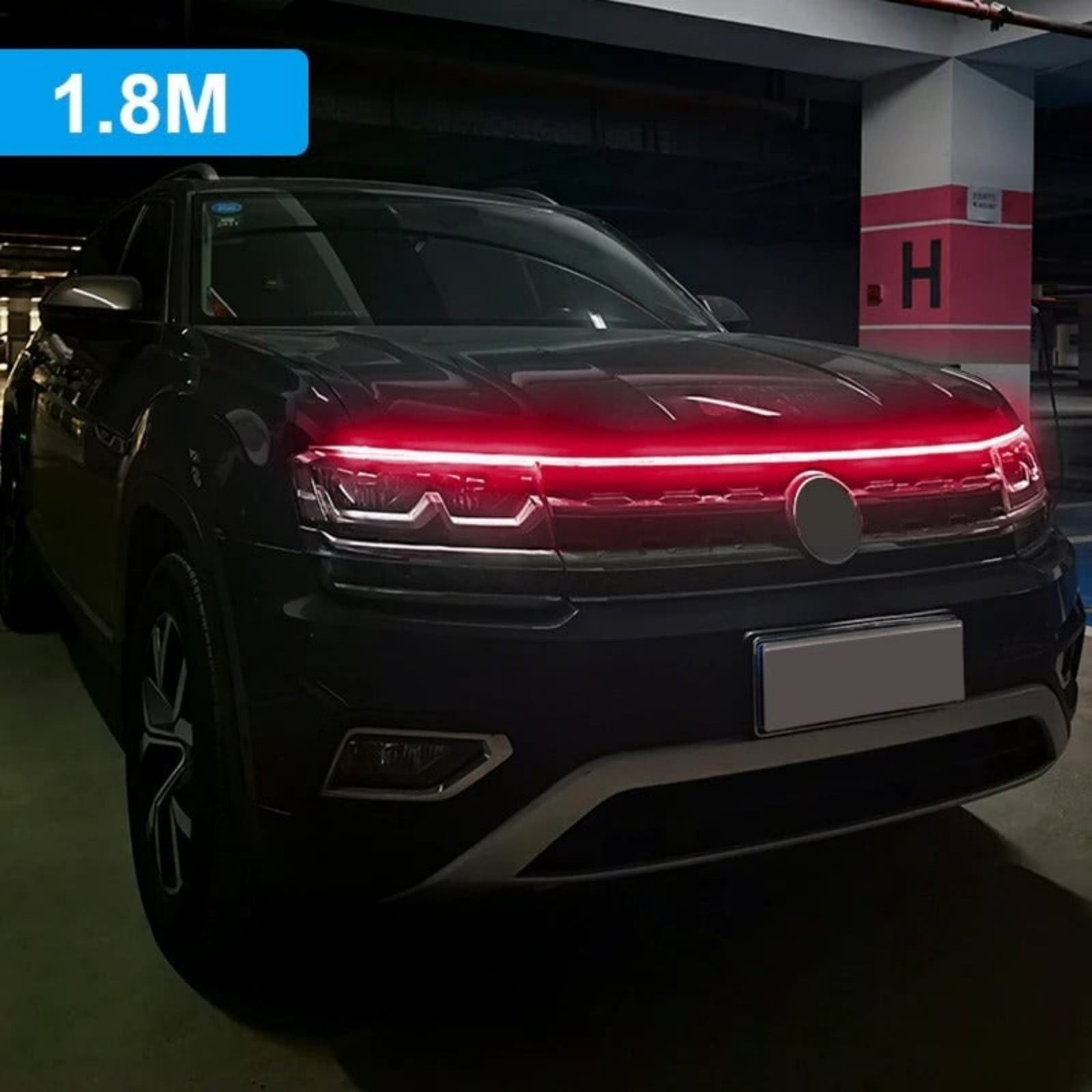 PONPRNGY 70 Inch Car Hood Light Strip, Exterior Flexible Daytime LED ...