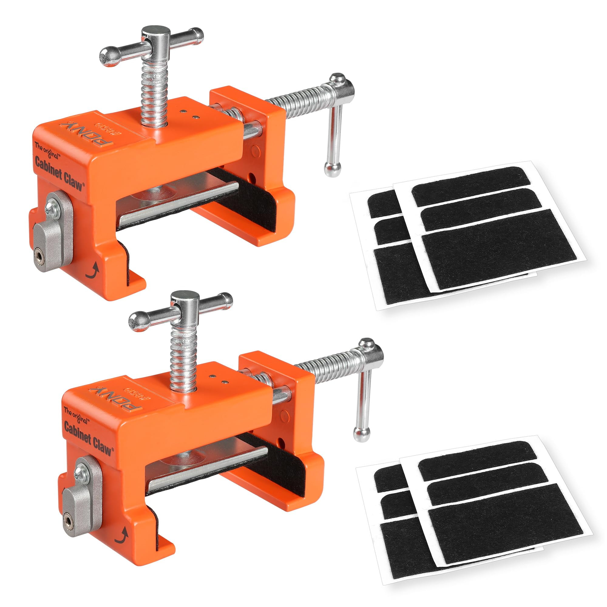 PONY 2-Pack Cabinet Clamps, 8510 Cabinet Claw, Face Frame Clamps for ...