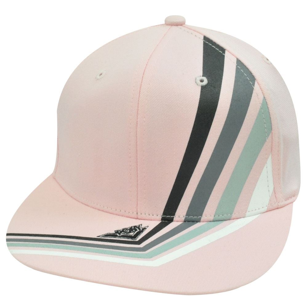 PONY LIGHT PINK HAT CAP FLAT BILL FLEX FIT MEDIUM LARGE - Walmart.com