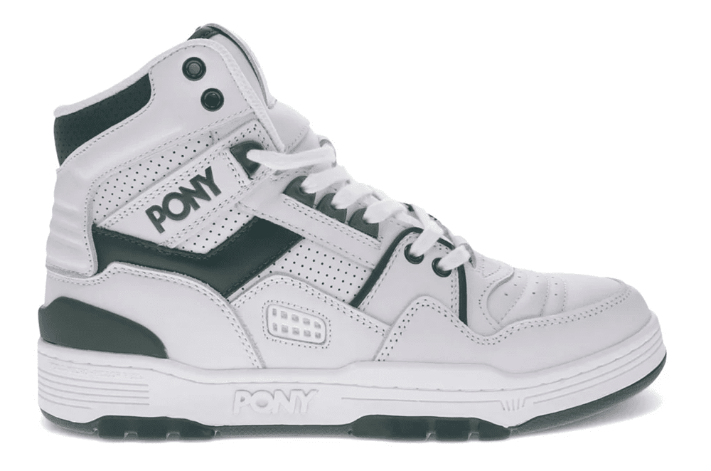 Mens Pony M100 Shoe Size: 10 White - Sycamore Basketball - Walmart.com