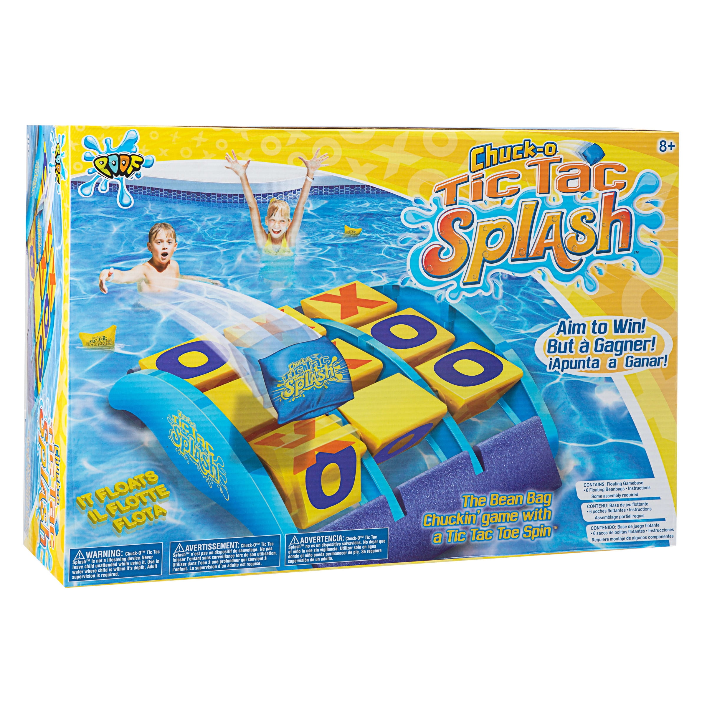 POOF Pool Toys Chuck O Tic Tac Splash - Walmart.com