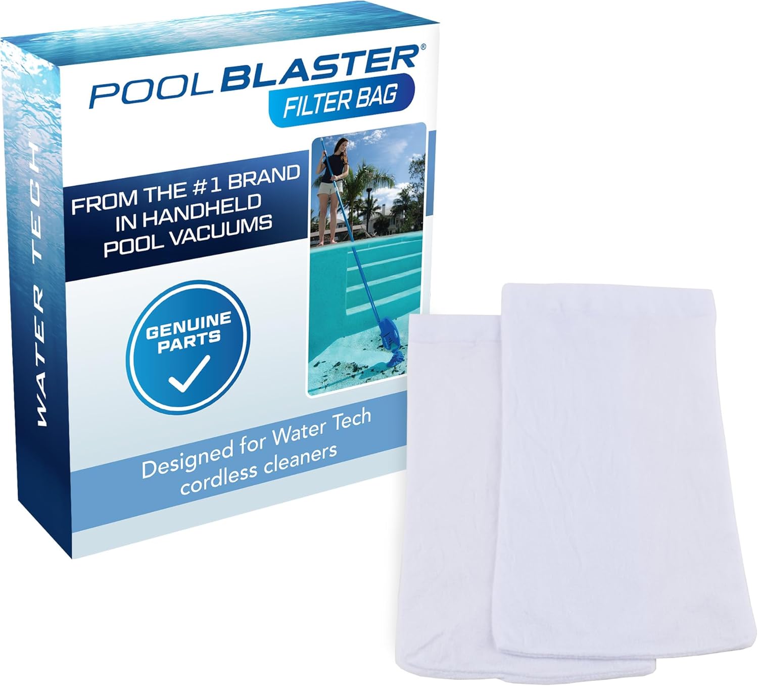 POOL BLASTER Genuine Microfilter Bags 5-Pack for Aqua Broom, Aqua Broom ...
