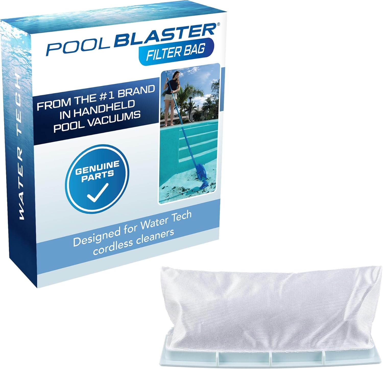 POOL BLASTER - Replacement Sand & Silt Filter Bag for Aqua Broom Sweep XL, Aqua Broom XL Ultra ...