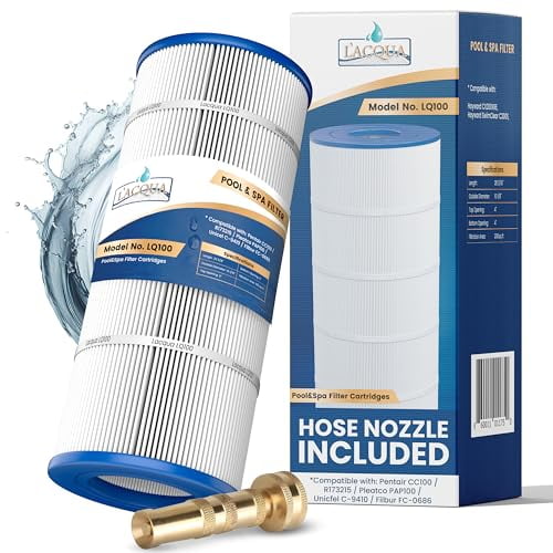 POOL FILTER CARTRIDGE LQ100 100 SqF Replaces Pentair Clean & Clear 100 ...