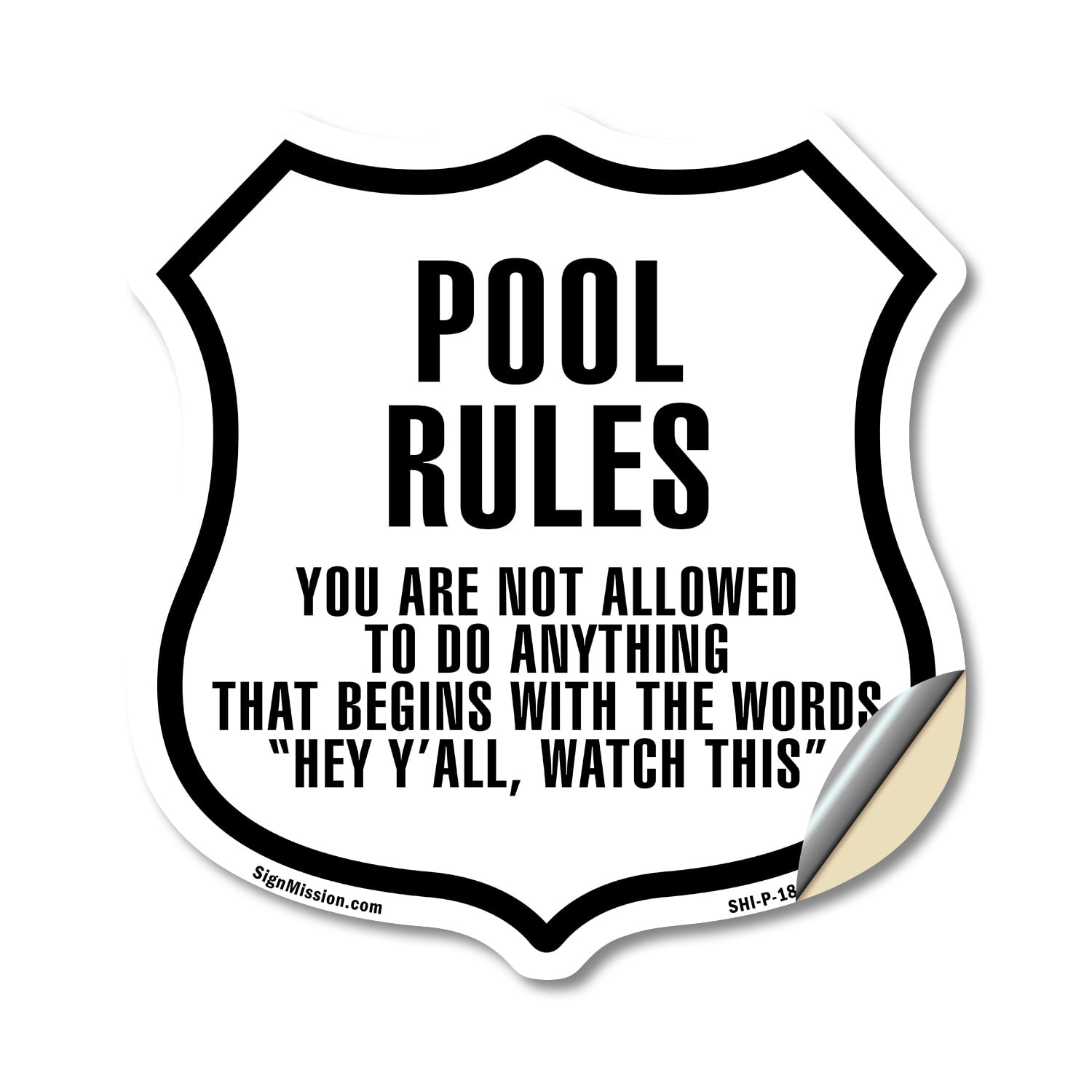 POOL RULES You Are Not Allowed To Do Anything That Begins With The ...