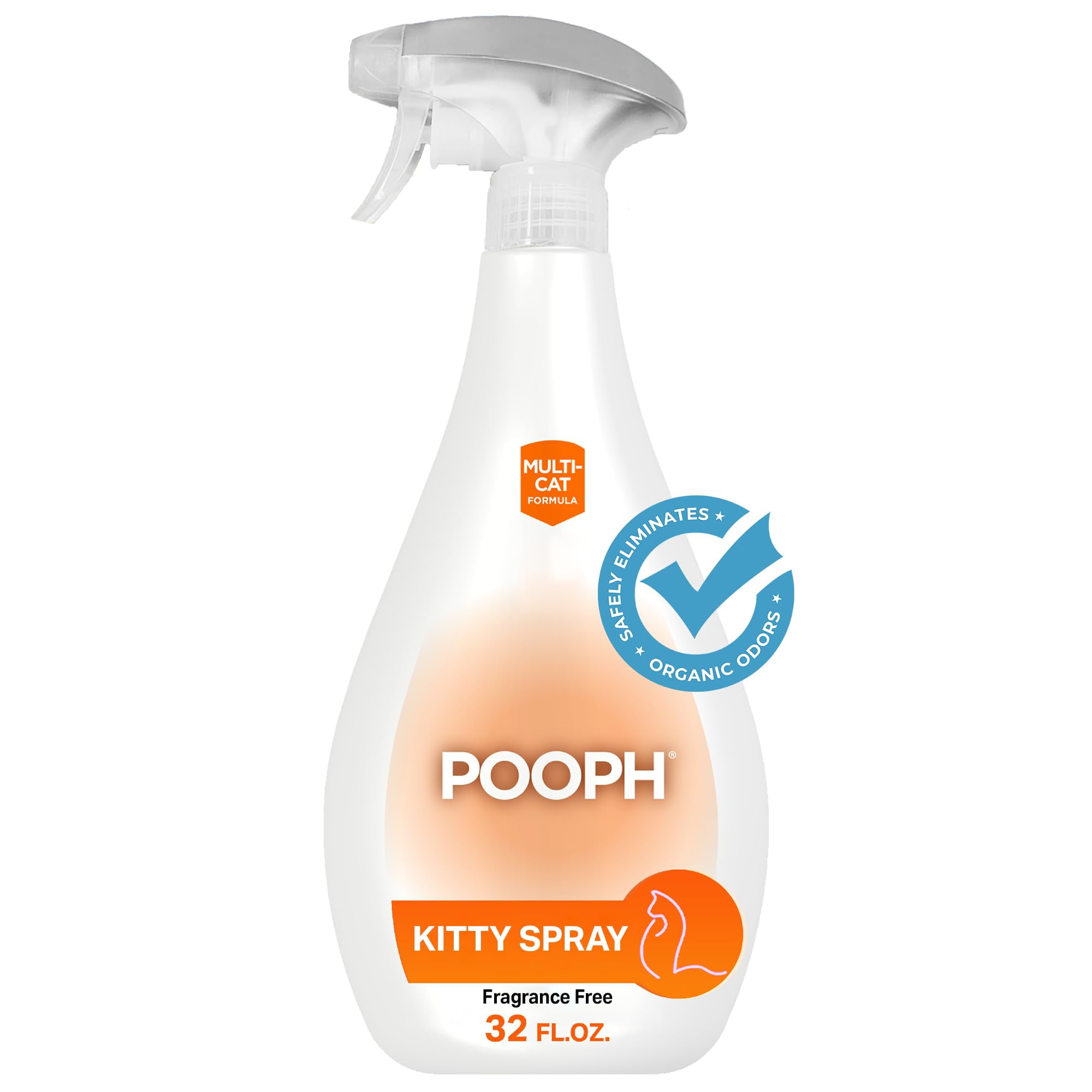 POOPH® Kitty Spray - Patented Technology Eliminates Organic Odor On ...