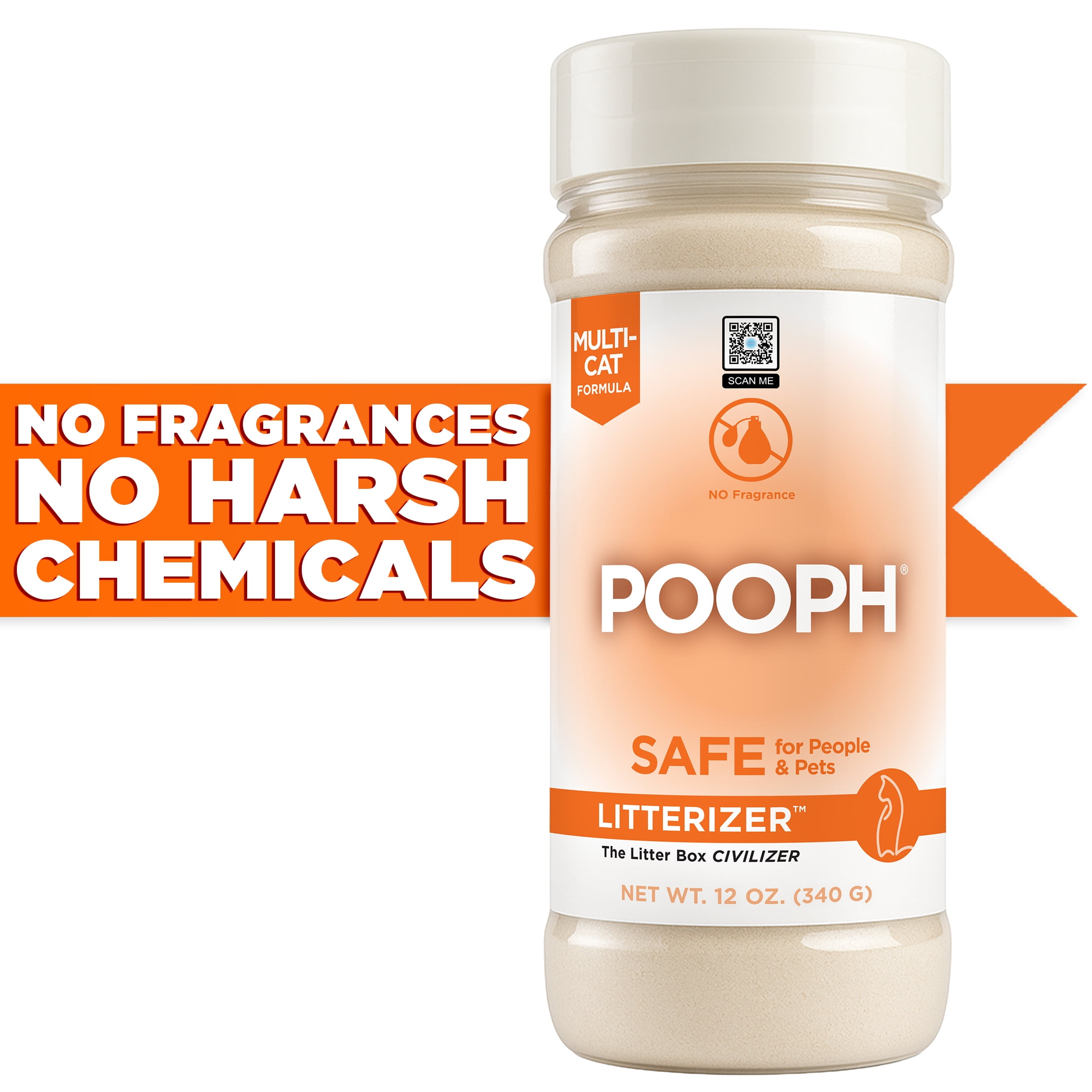 Pooph Litterizer 12oz Litter Additive - Walmart.com