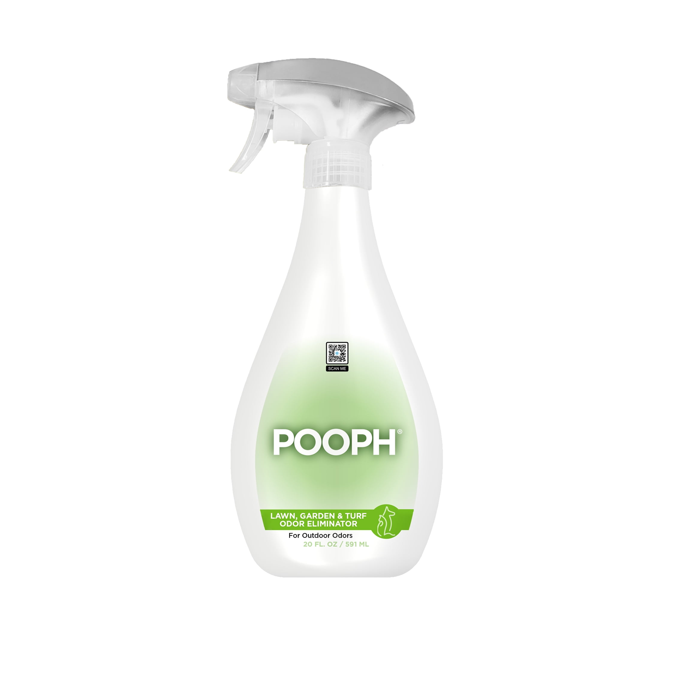 Pooph Lawn, Garden, & Turf Odor Eliminator Spray, 20 oz, Fragrance Free ...
