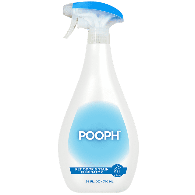 Pooph Pet Odor Eliminator Spray, 24 oz, Fragrance Free, No Harsh ...