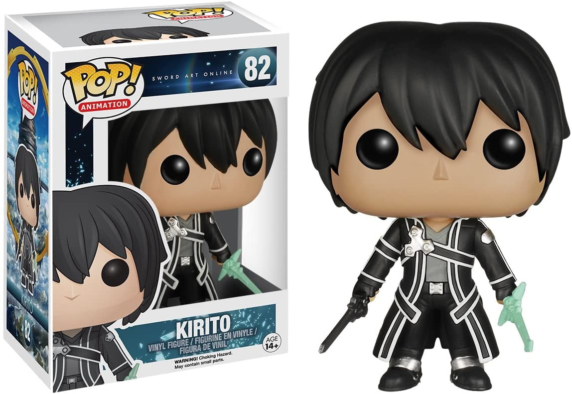 FUNKO POP! Animation: Sword Art Online - Kirito Anime Figure - Walmart.com