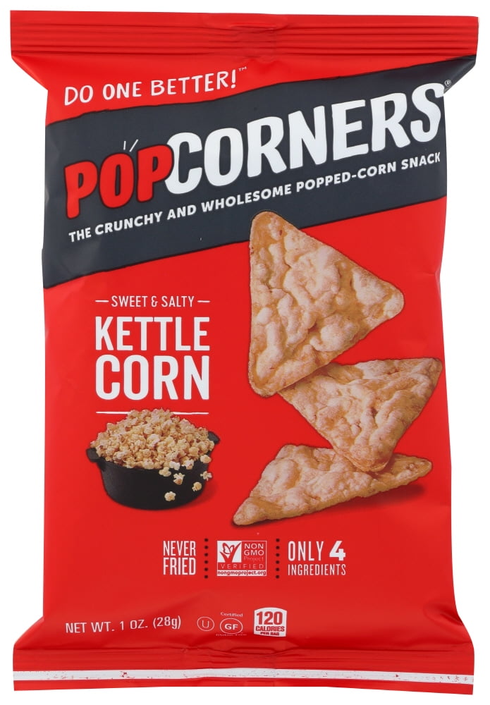 PopCorners Carnival Kettle Sweet Popcorn Individual Snack Bags, 1.1 oz ...