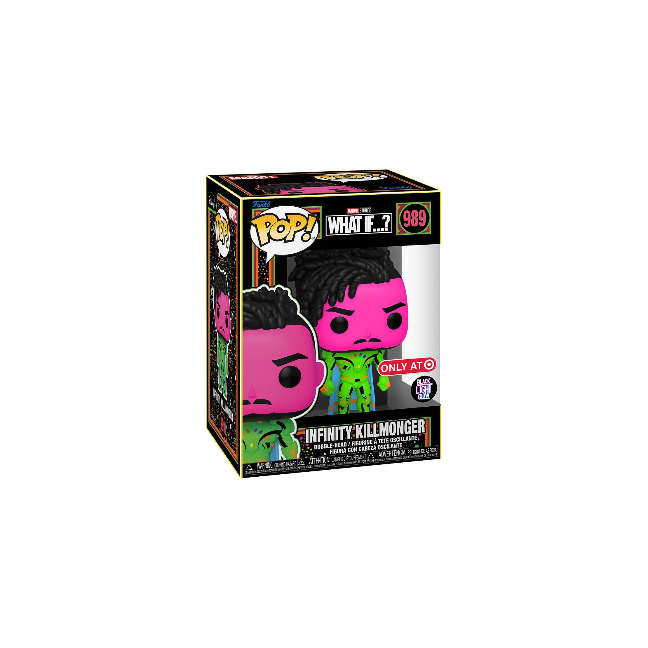 POP! Collector's Box: What If...? - Killmonger (Blacklight) XXL ...