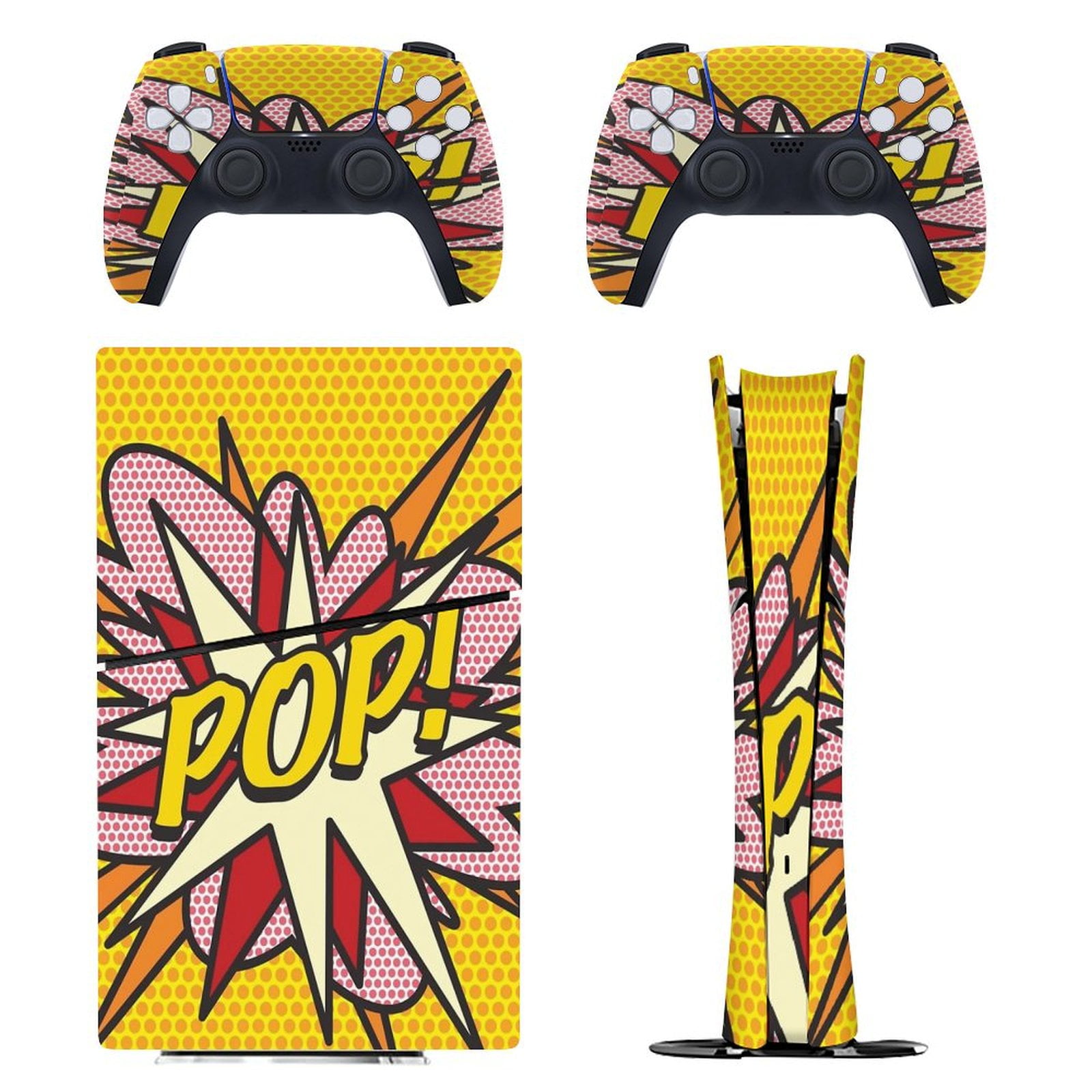 POP Comic Book Pop Art Cool Retro Trendy PS5/PS5 Pro/PS5 Slim Digital ...