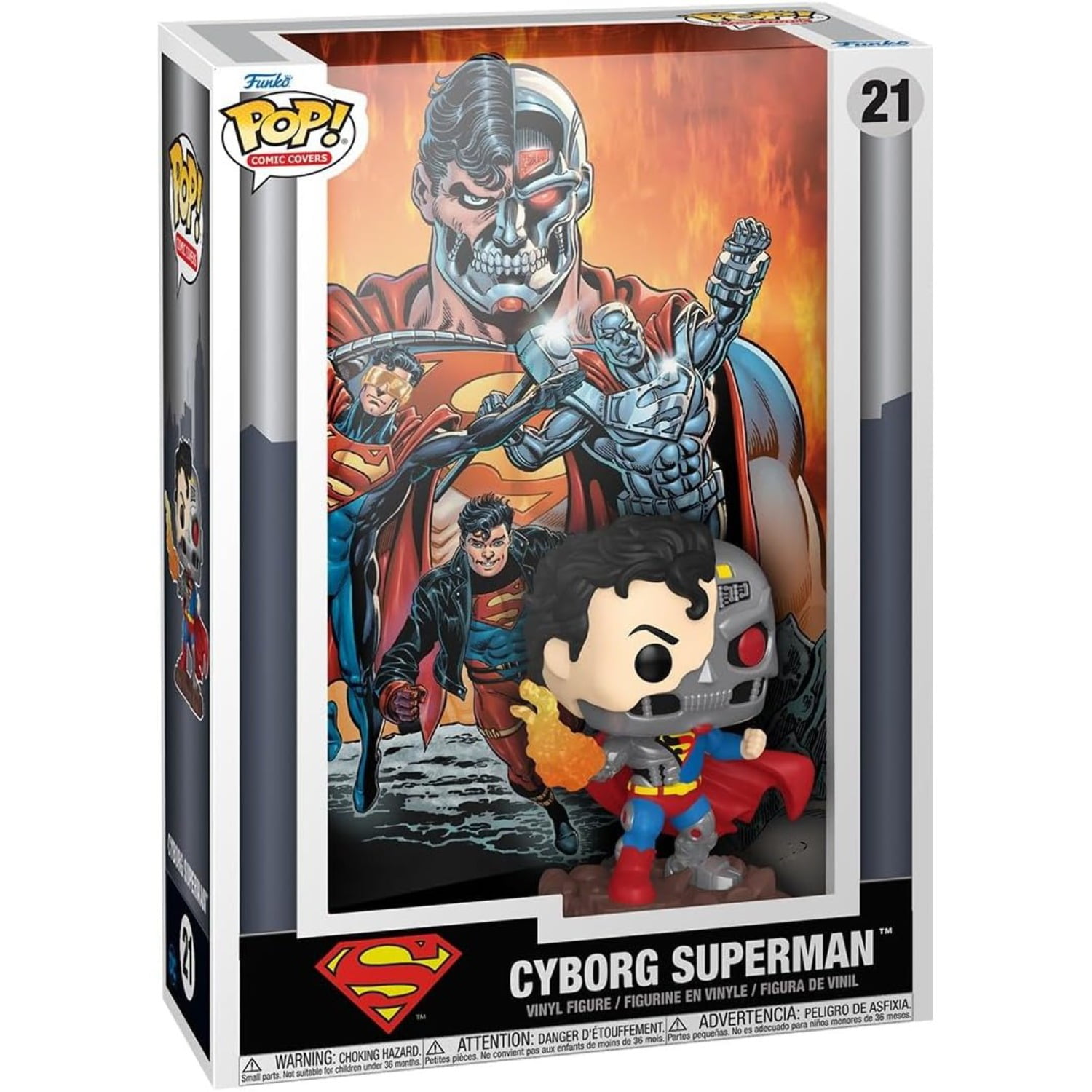POP Comic Cover: DC- Cyborg Superman - Walmart.com