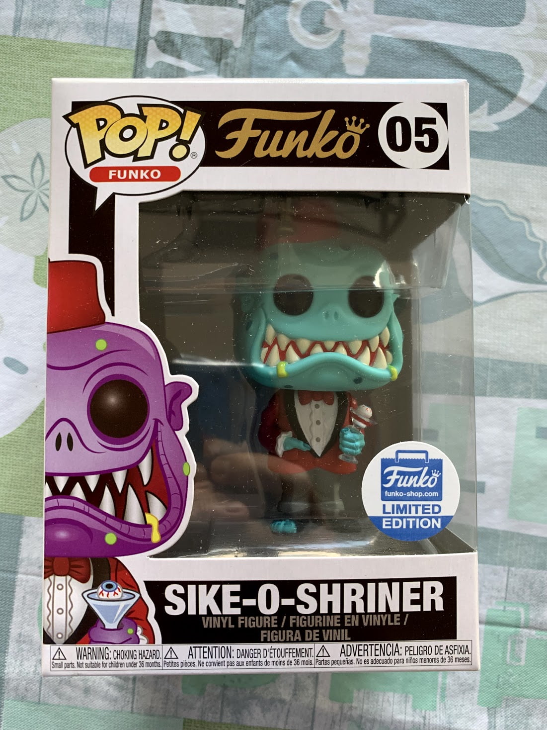 POP! Funko: 05 Sike-O-Shriner (Teal) Exclusive - Walmart.com