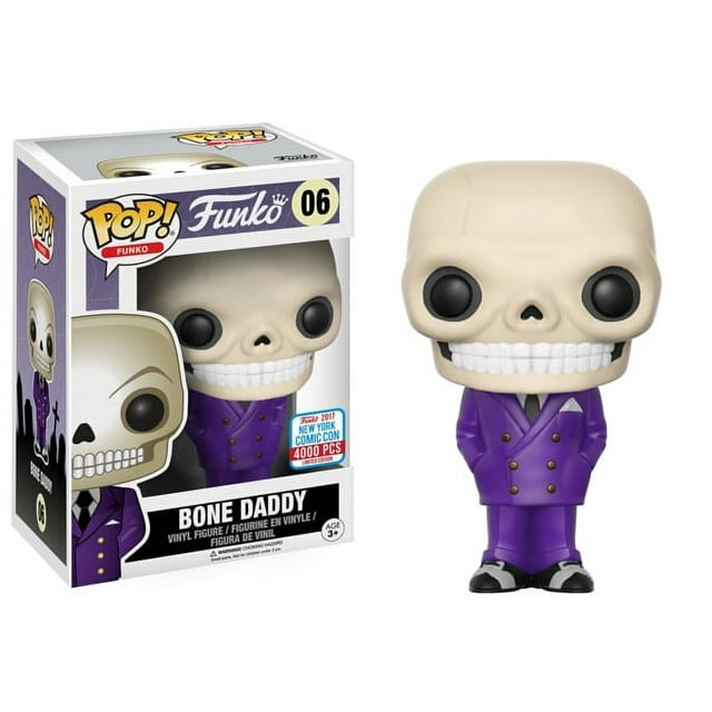 POP! Funko: 06 Bone Daddy (4,000 PCS) Exclusive - Walmart.com