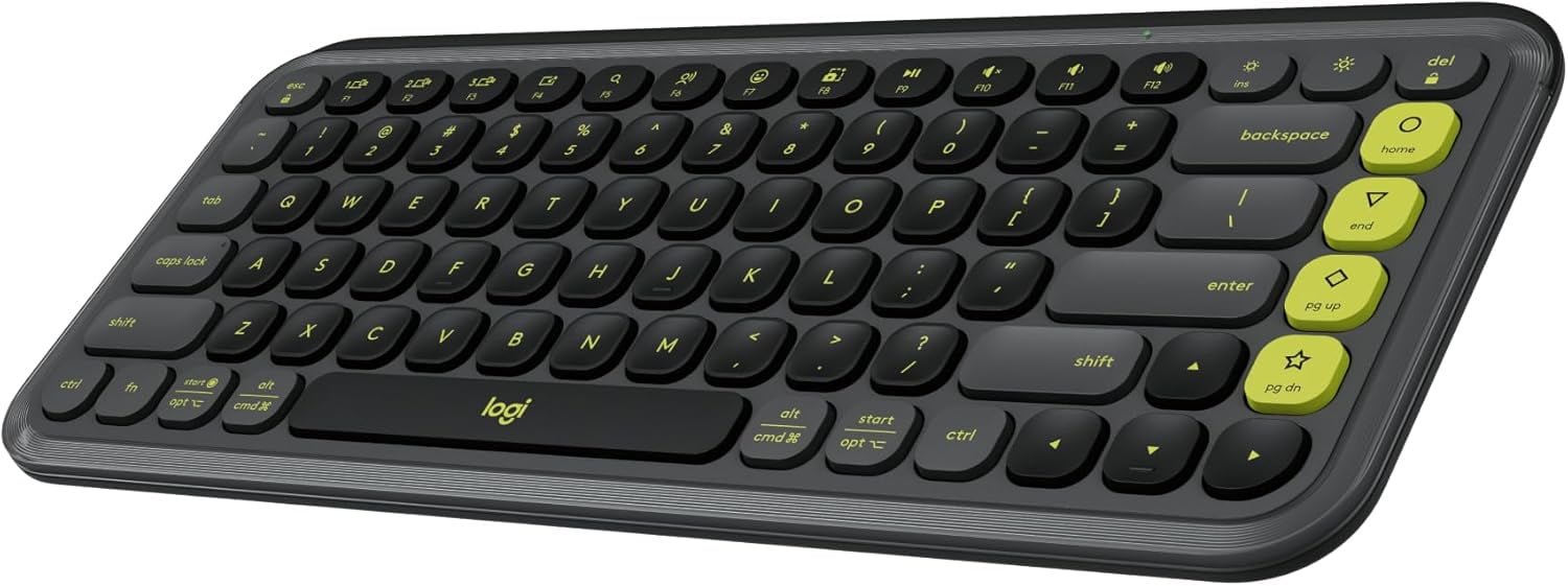 POP ICON Keys Wireless Bluetooth Keyboard, Comfortable Typing ...