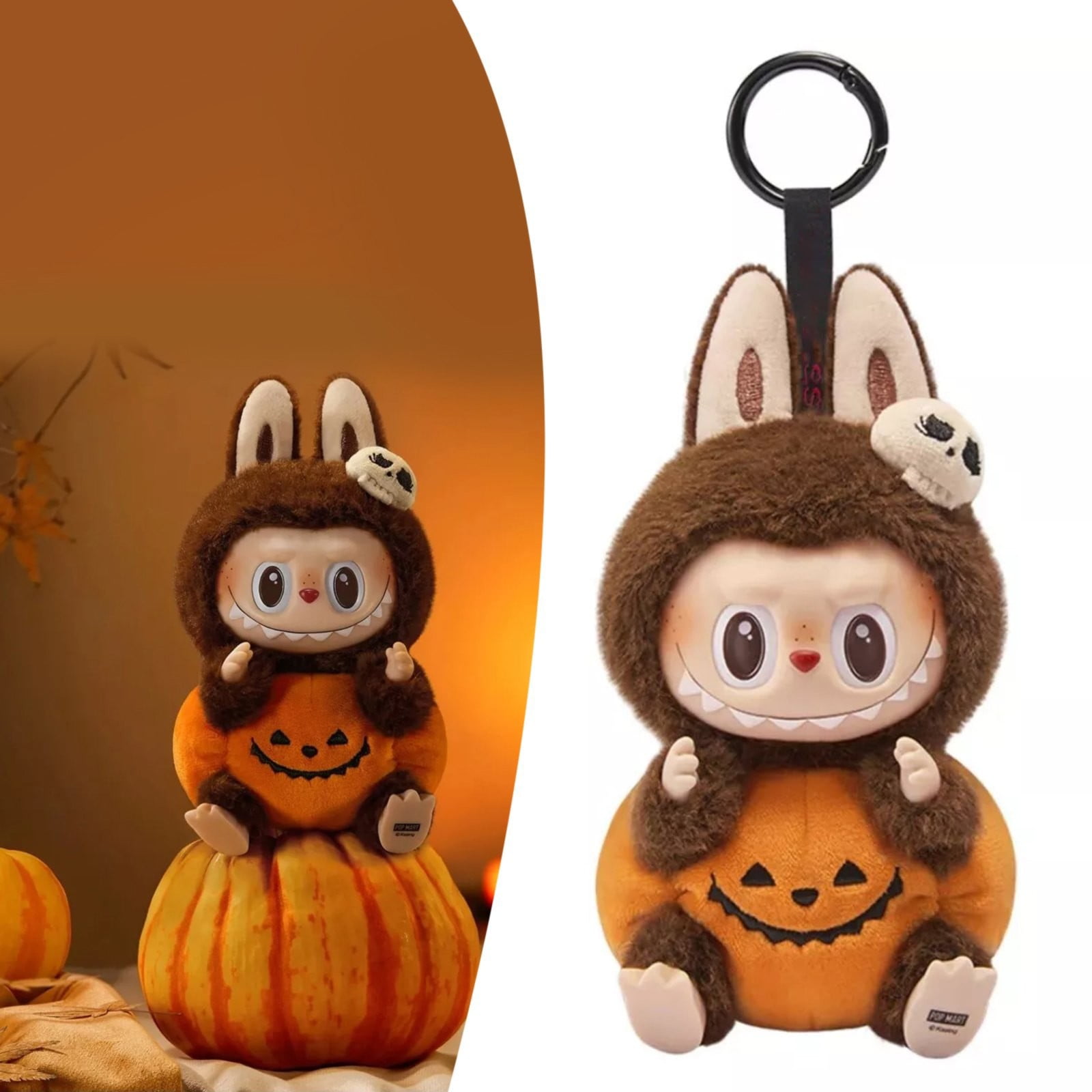 POP LA.BU.BU MART Orange (5.9in) Macaron Plush Doll. A Cute Collectible ...