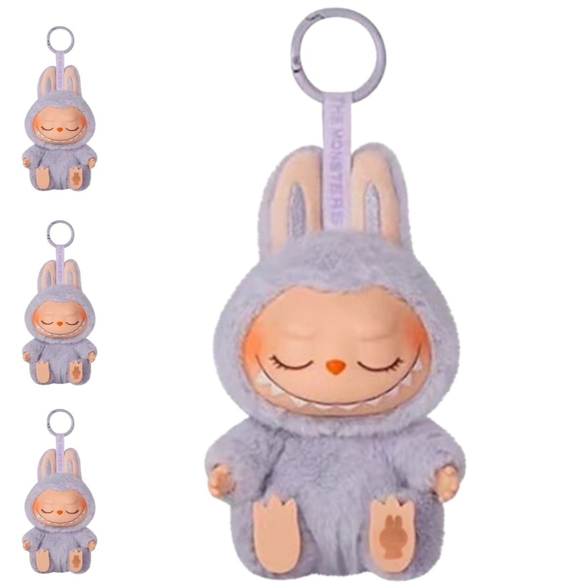 POP MART LABUBU The Monsters Etciting Macaron Plush Dolls Figure Toy ...
