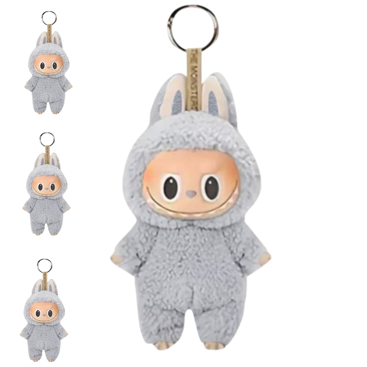 POP MART LABUBU The Monsters Exciting Macaron Plush Doll Series Figure ...