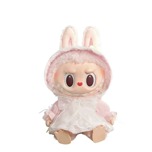 POP MART LABUBU The Monsters Series Etciting Macaron Labubu Plush Doll ...