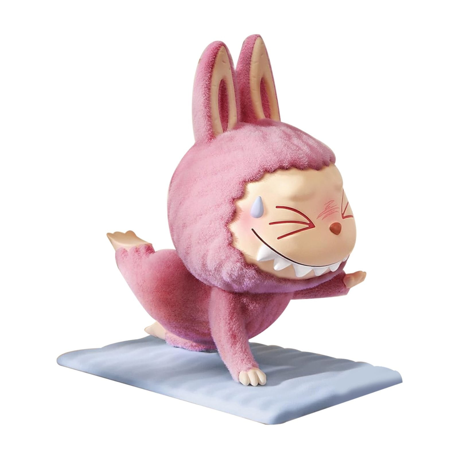 POP MART LABUBU Toys Lazy Yoga Figures Collectible Toys Home Decor ...