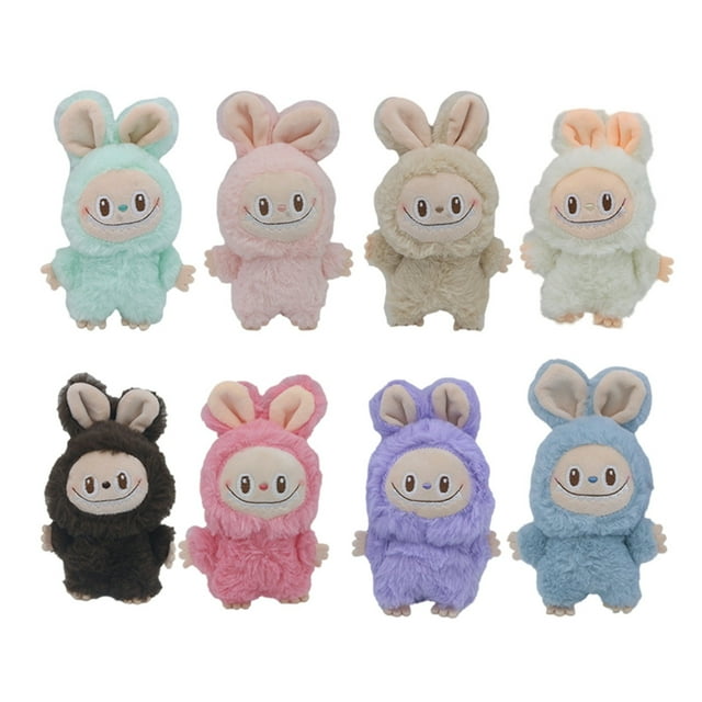 POP MART Labubu 8PC Plush Toys - Bouncy and Graceful Gift for Children ...