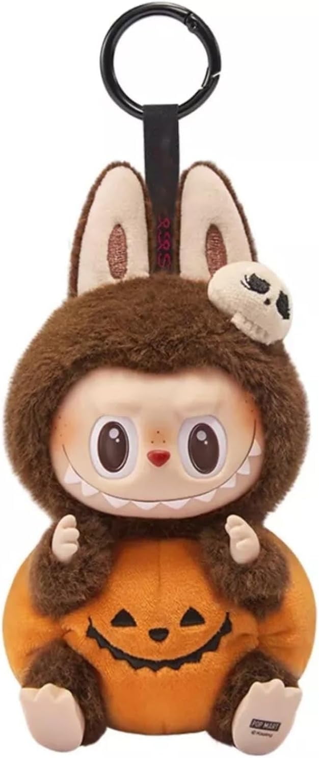 Labu Plush Keychain, The Monsters bubu Plush Figure Doll Keychains ...