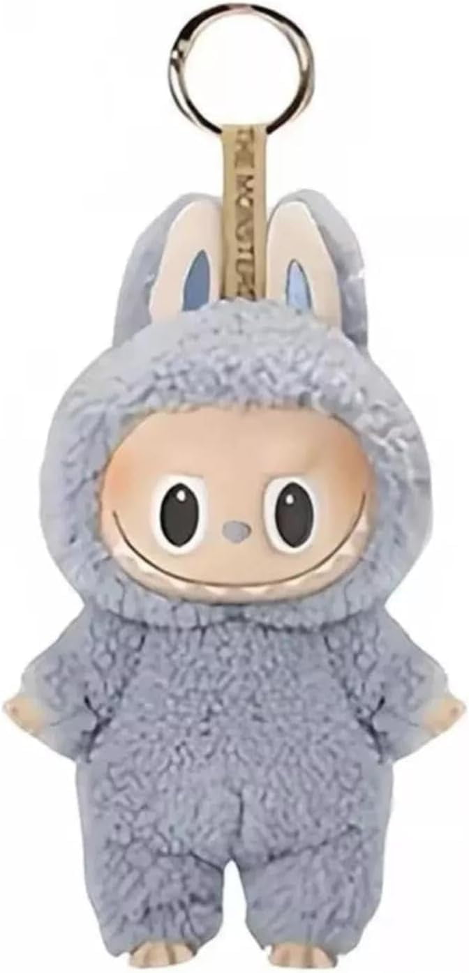 POP MART Labubu Plush Keychain, The Monsters Labubu Plush Figure Doll ...