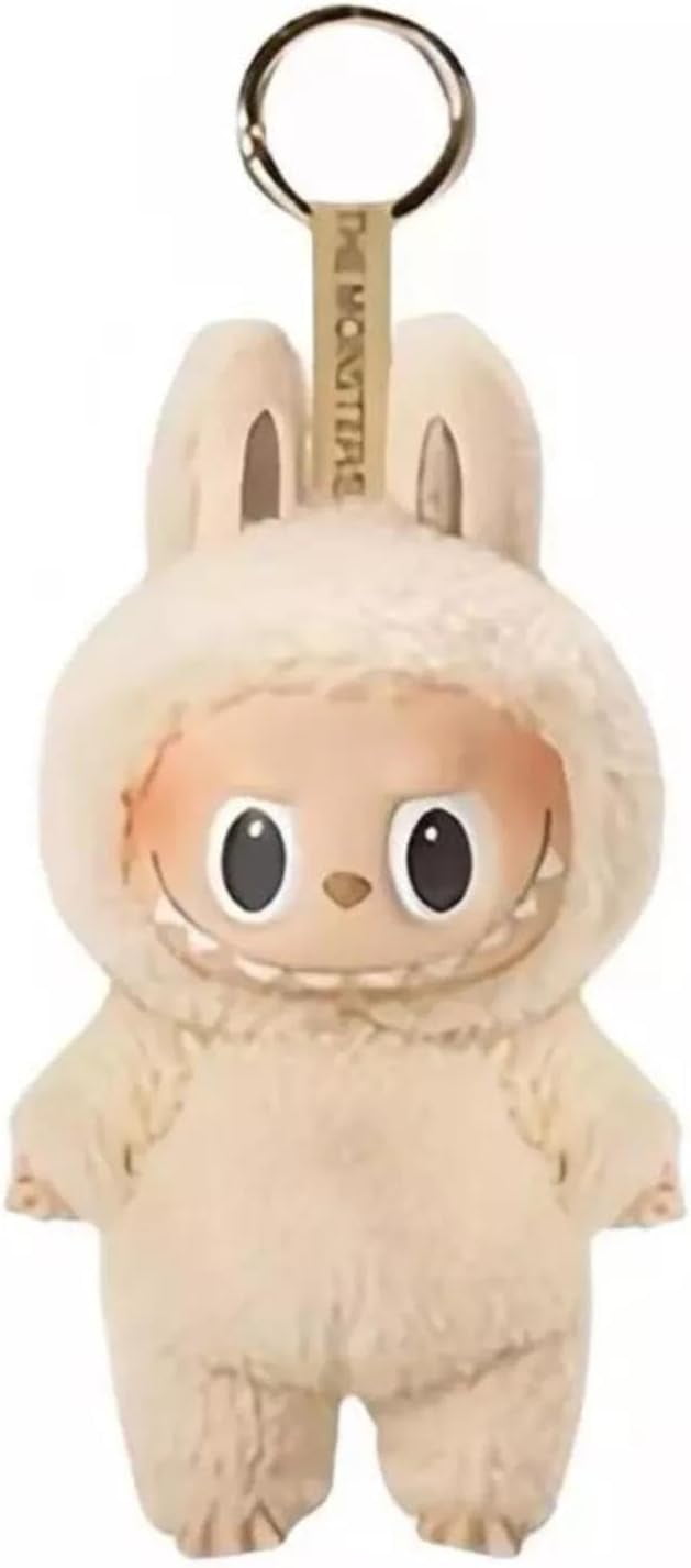 POP MART Labubu Plush Keychain, The Monsters Labubu Plush Figure Doll Keychains, Labubu ...