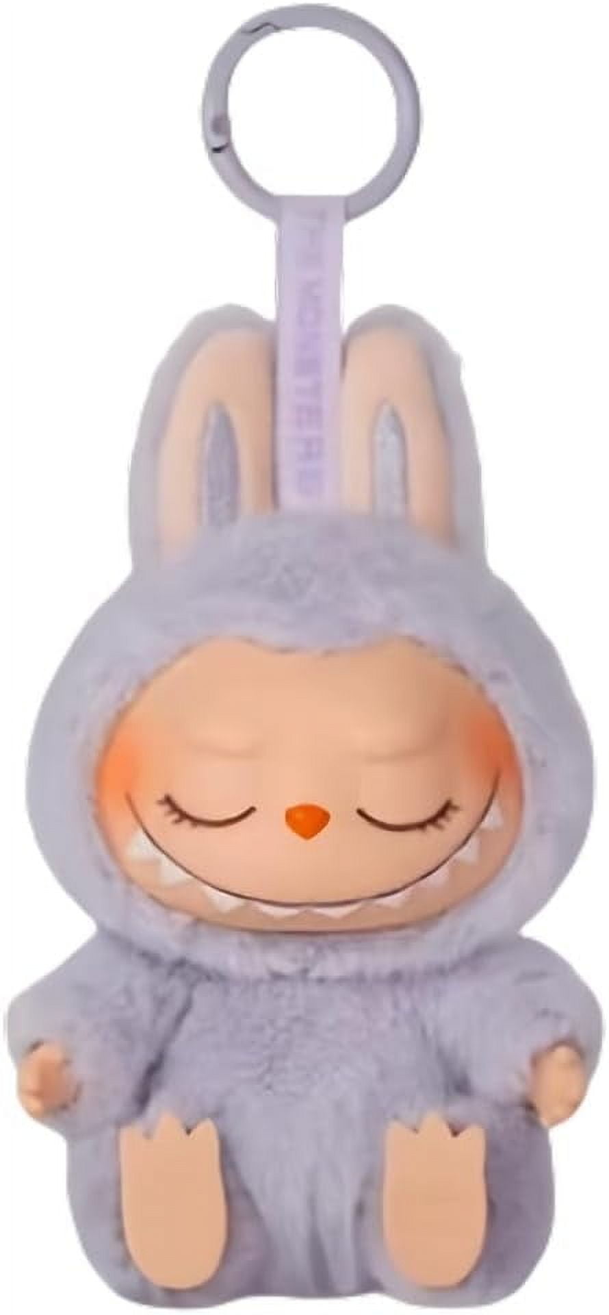POP MART Labubu Plush Keychain, The Monsters Labubu Series Keychain ...