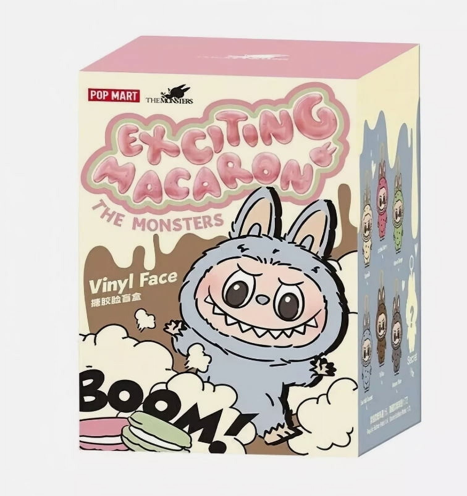 POP MART Labubu Plush – The Monsters Exciting Macaron (Rare Blind Box ...