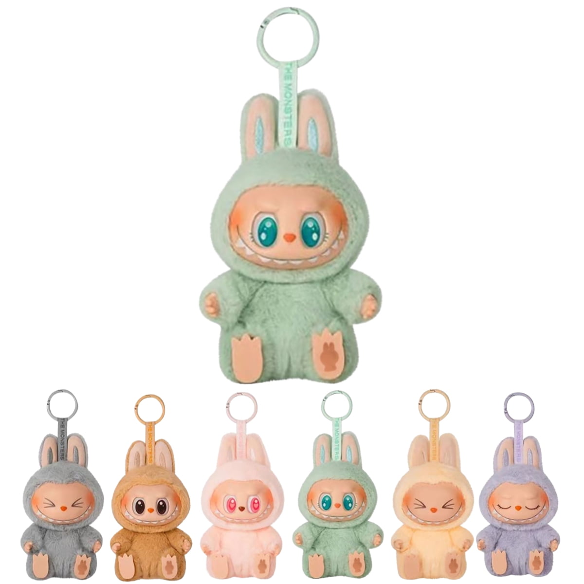 POP MART Labubu Plush Toys, 6.7in Labubu Plush Doll Clothes Labubu ...