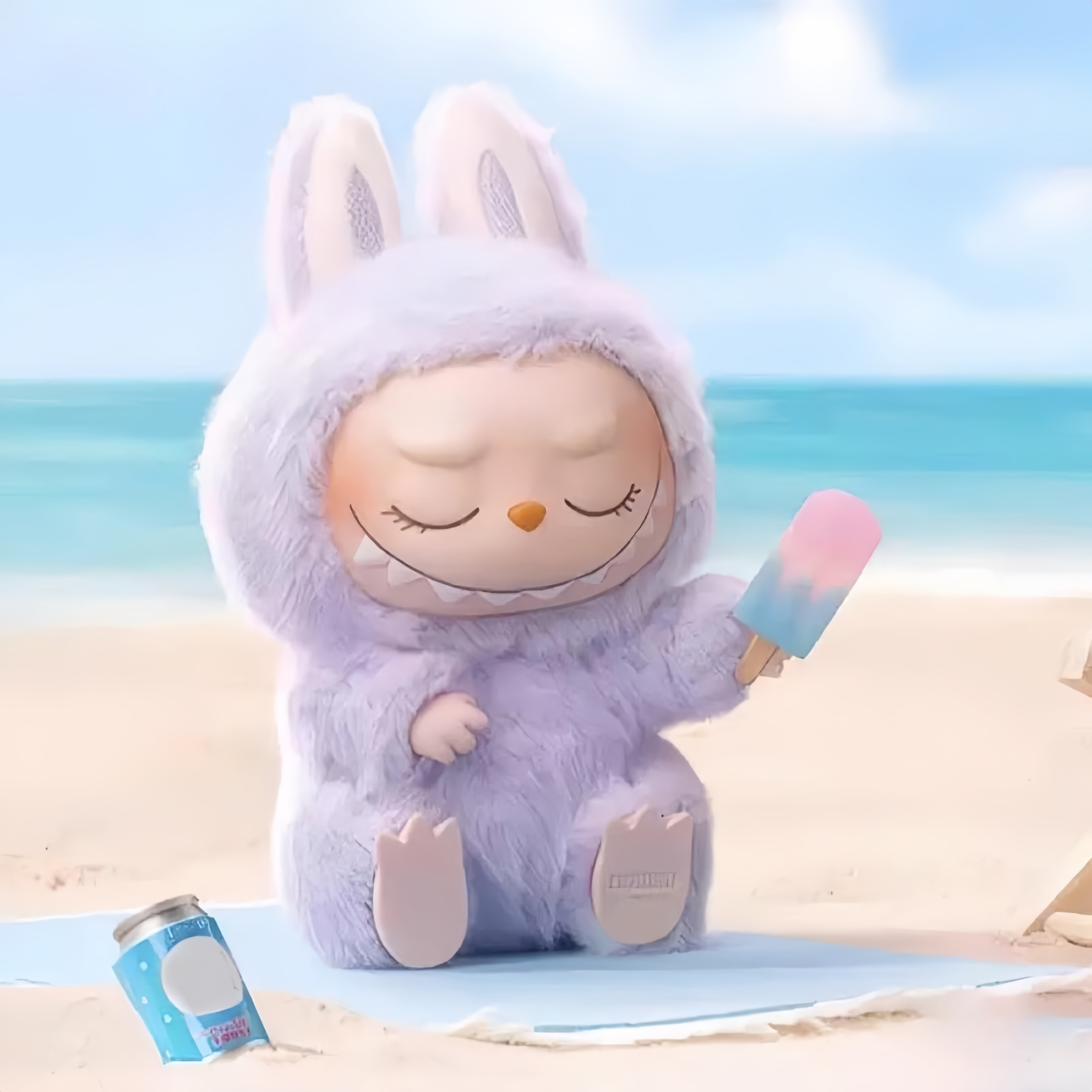 POP MART Labubu Plush Toys Labubu 6.7in Plush Doll Clothes Labubu Plush ...