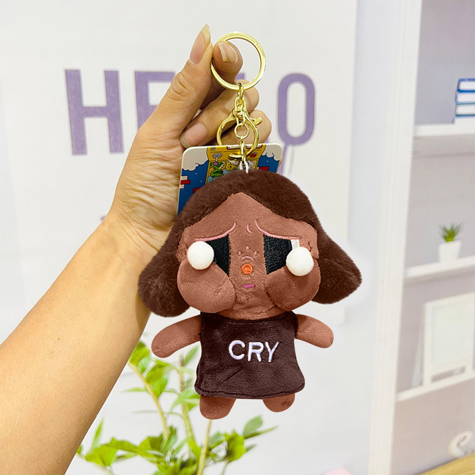 POP MART Series Plush Dolls Keychain, POP MART Stuffed Dolls Keychain ...