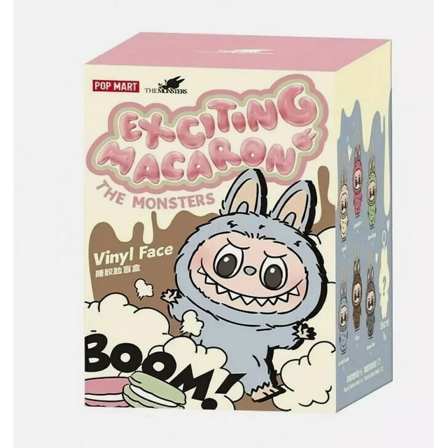 POP MART The Monsters Etciting Macaron Plush Series(6 Different Blind ...