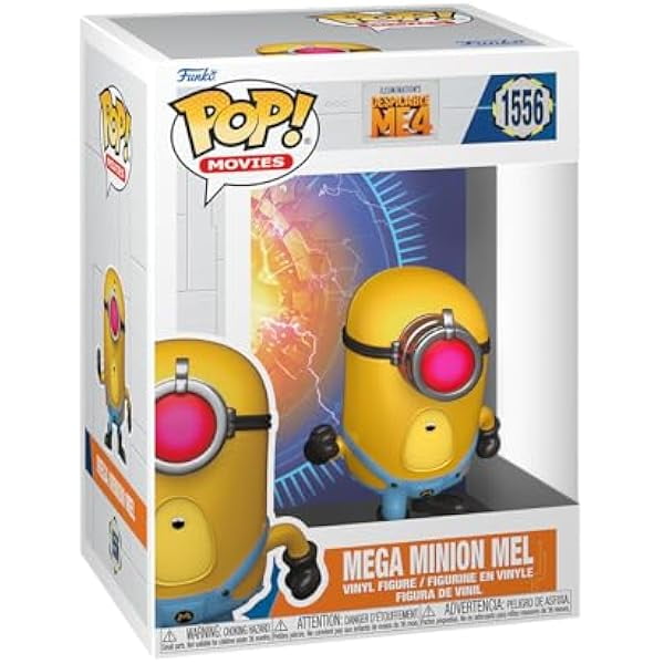 POP! Movies: Despicable Me 4 – Super Mel - Despicable Me: Minions ...