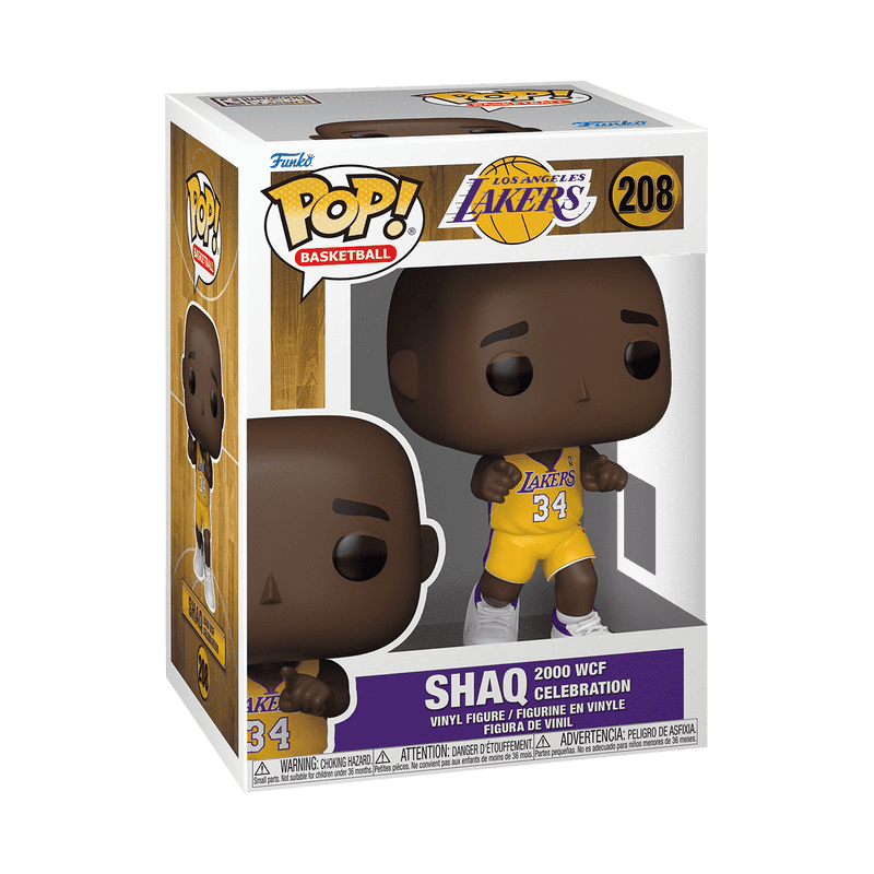 Funko, POP NBA Vinyl Figure, Shaq('00 WCF Celebration), Lakers ...
