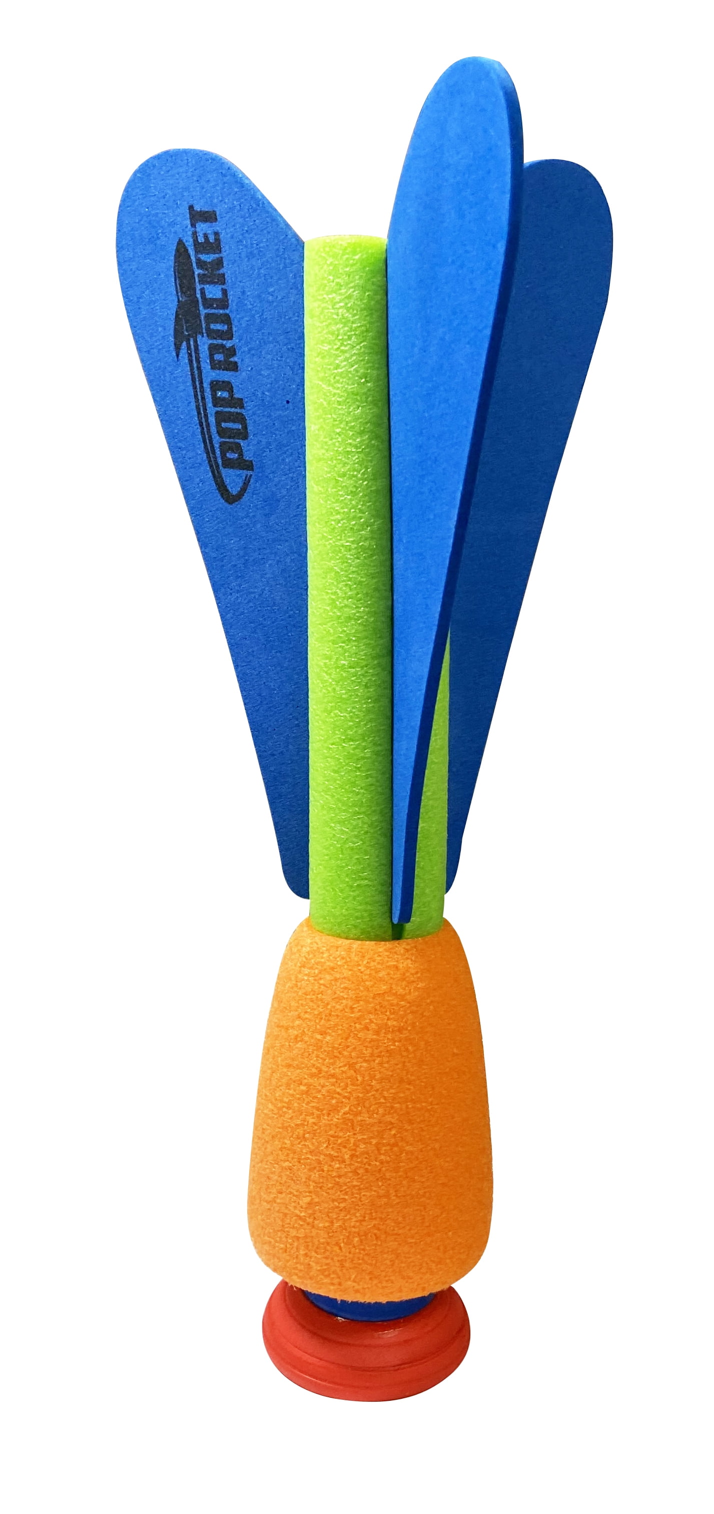 POP ROCKET Super Foam Rocket, Green, Orange, Blue 1pc - Walmart.com