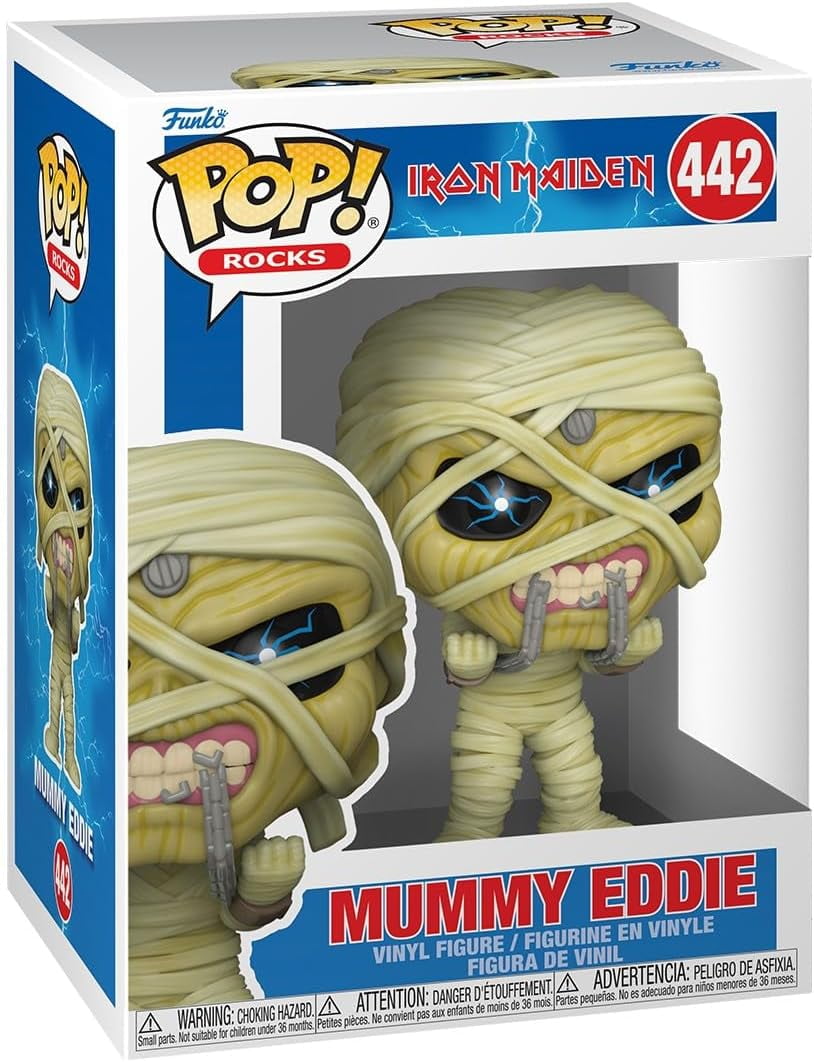 POP Rocks: Iron Maiden - Eddie Mummy Eddie - Collectable Vinyl Figure ...