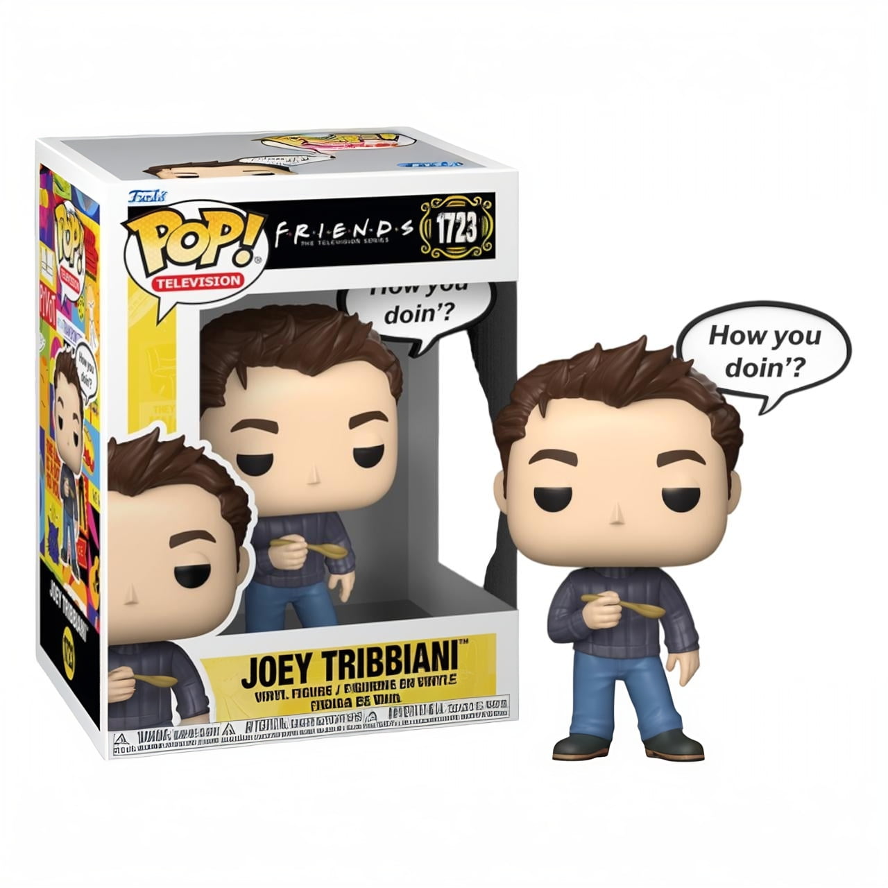 Funko POP Sayings: Friends S7- Joey Vinyl Figures, with Collectible ...