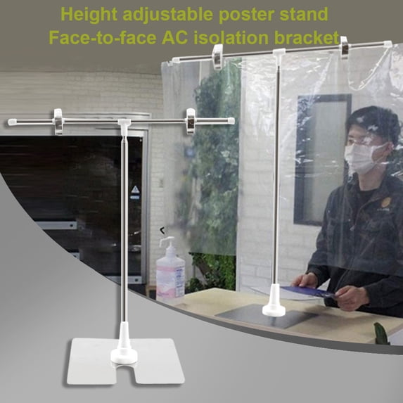 POP Stainless Steel Poster Holder, Adjustable Banner Display Stand with ...