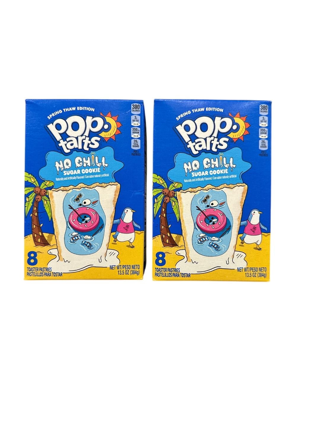 POP TARTS No chill Ice chill sugar cookie 8ct, 2 boxes set - Walmart.com