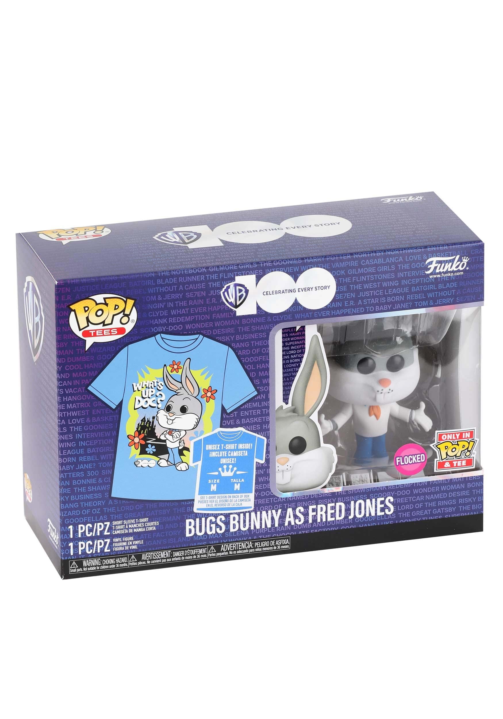 POP! & Tee: WB 100th Anniversary Bugs as Fred - Walmart.com