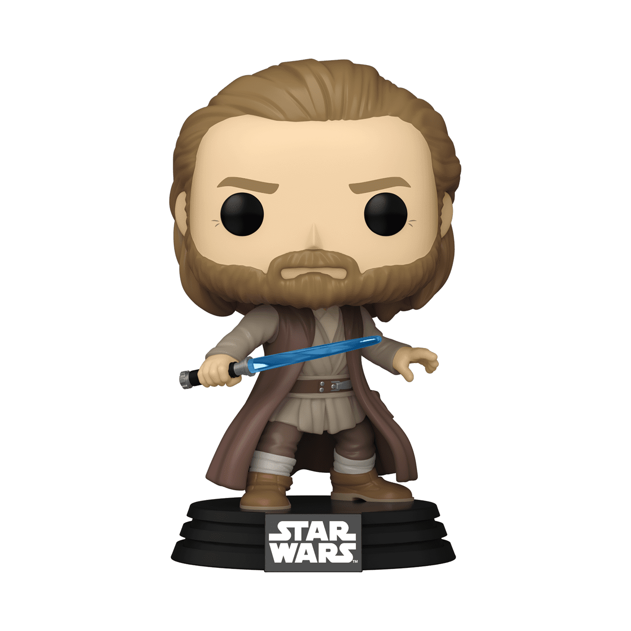 POP Vinyl: Obi-Wan Kenobi - Obi-Wan (battle pose) Vinyl Bobblehead ...